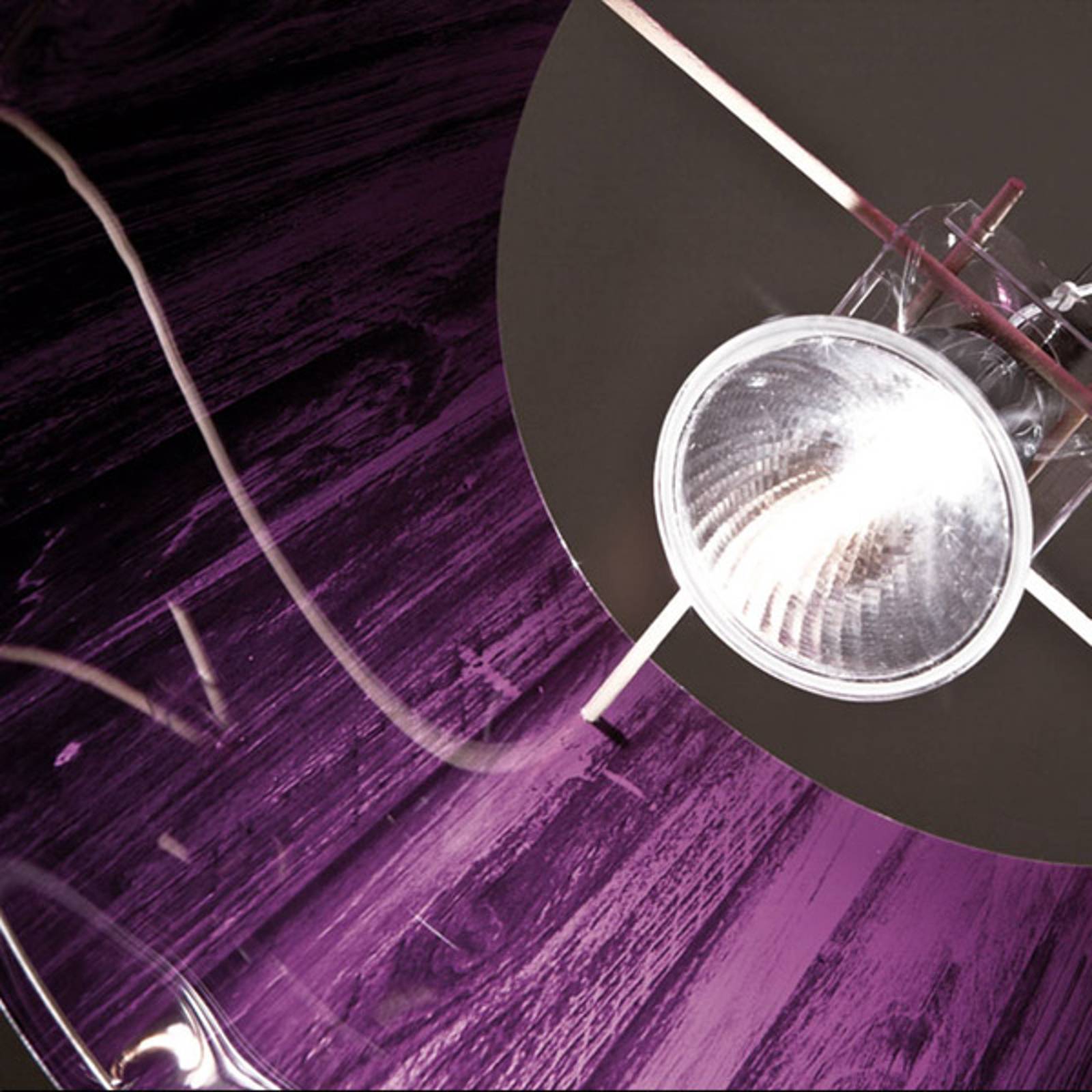 Slamp Woody - Farbverlauf-Hängeleuchte, purple - Jetzt mit 9% Rabatt ...